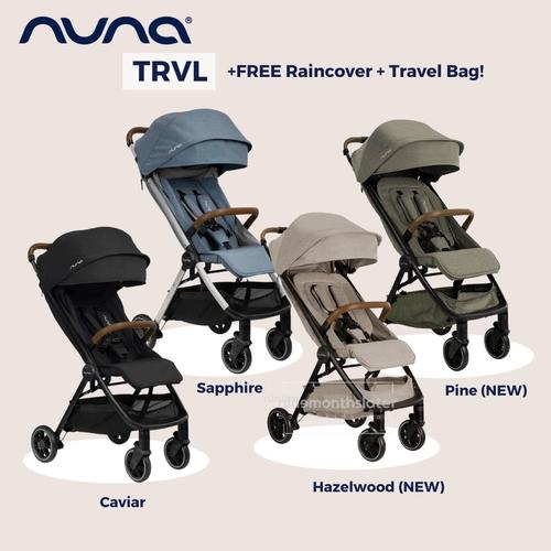 Jual Stroller Nuna Trvl with Travel Bag and Rain Cover / AutoFold ...