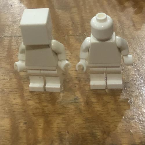 Jual Lego plain white minifigure normal n minecraft - Jakarta Utara ...