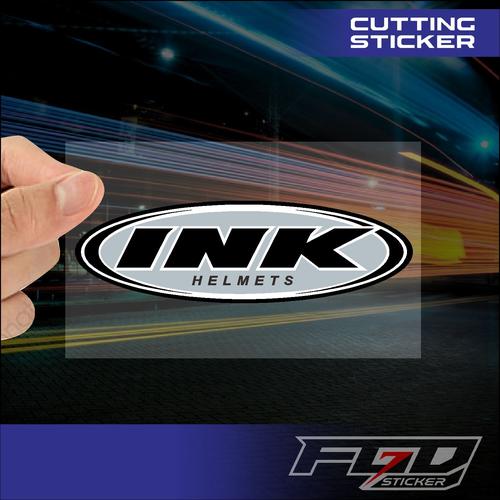 Jual Cutting Stiker Logo INK Helm / Sticker INK / Stiker Helm Cutting ...