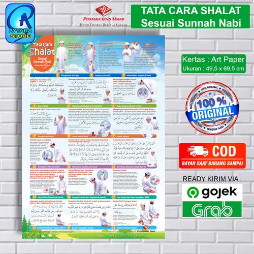 Jual Poster Tata Cara Shalat Sesuai Sunnah Nabi - PIU - AYYARA STORE ...