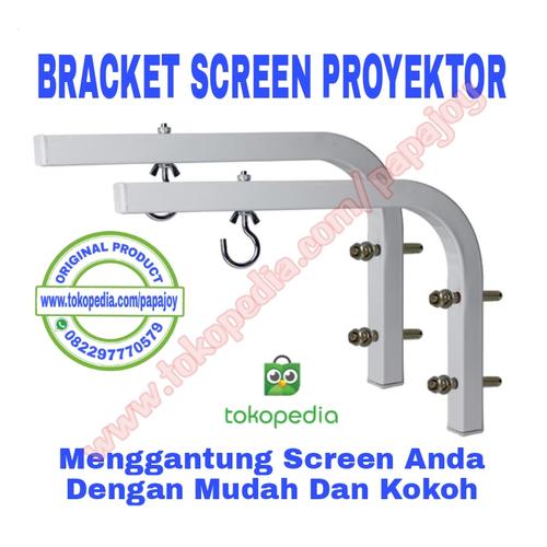 Jual Bracket Screen Projector Gantungan Layar Proyektor - Jakarta Utara ...