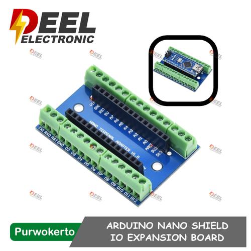 Jual SENSOR SHIELD IO ARDUINO NANO EXPANSION BOARD TERMINAL SUDAH ...