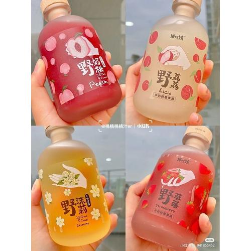 Jual Botol kaca minuman kemasan juice herbal kopi tea unik lucu ala ...