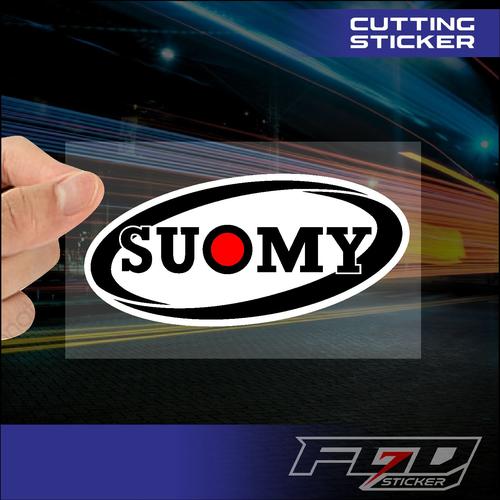 Jual Cutting Stiker Logo SUOMY Helm / Sticker SUOMY / Stiker Helm ...
