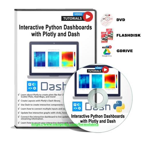 Jual VIDEO TUTORIAL INTERACTIVE PYTHON DASHBOARDS WITH PLOTLY AND DASH ...