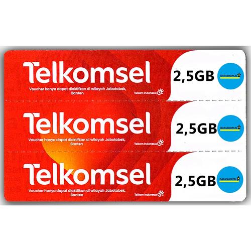 Jual voucher telkomsel 2.5gb ( tsel 2,5gb) - Kota Depok - datashopcel ...