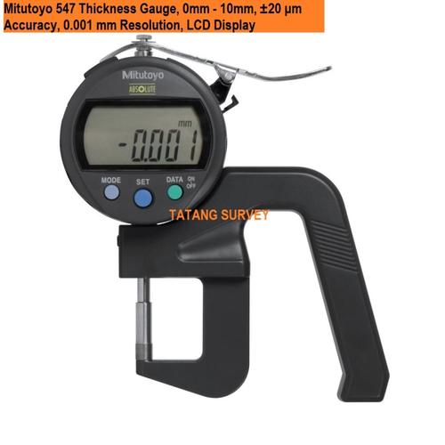 Jual Jual Mitutoyo 547 Thickness Gauge, 0mm - 10mm MS Doa Ibu - Jakarta Barat - ALAT UKUR ...