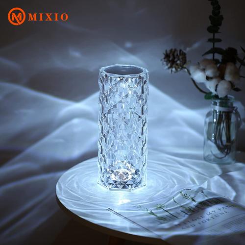 Promo MIXIO X1 Lampu meja LED crystal Diamond table lamp 16 colour ...
