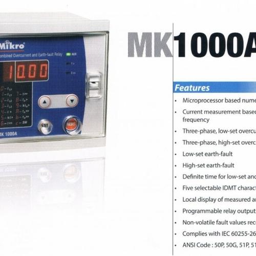 Jual Mikro MK 1000A Combined Overcurrent and Earth-Fault Relay - Kab ...