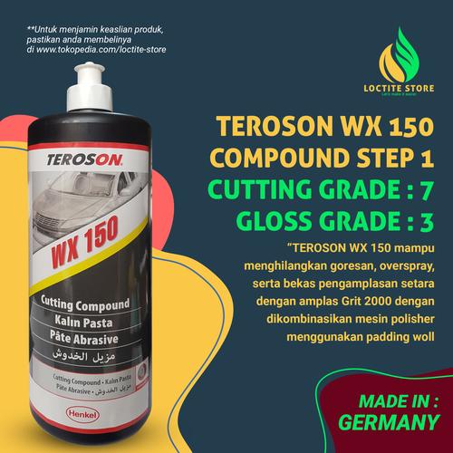 Jual FAST CUTTING COMPOUND STEP 1 TEROSON WX-150 MADE IN GERMANY ...