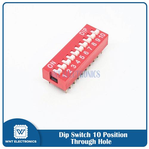Jual DIP SWITCH 10 PIN 10P SWITCH SLIDE - Kota Bandung - WNT ...