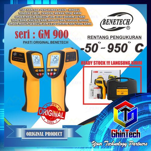 Jual THERMOMETER UKUR SUHU TINGGI BENETECH GM900 GM-900 - Kab. Semarang ...