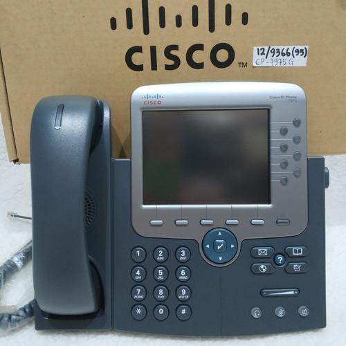 Jual CISCO IP PHONE 7975 CP-7975G OBRAL KONDISI BARU - Kota Surabaya ...