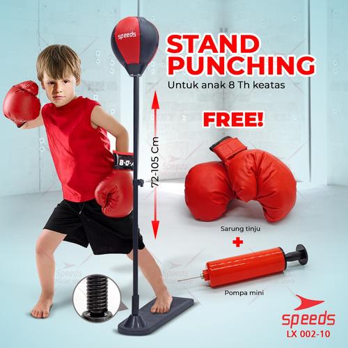 Promo SPEEDS Standing Boxing Ball Samsak Tinju Boxing Portable 002-10 ...