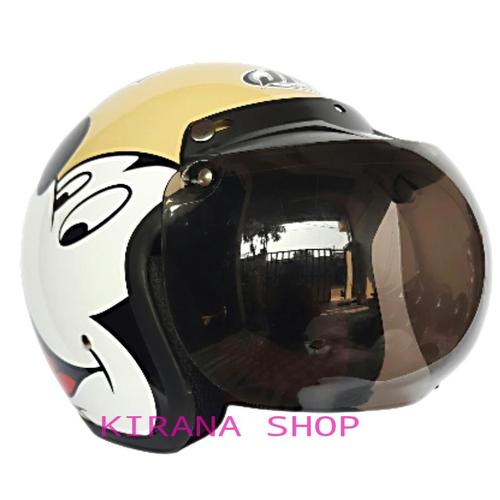 Jual Helm Bogo Dewasa | Helm Bogo Full Cat Gambar Mickey Mouse Star ...
