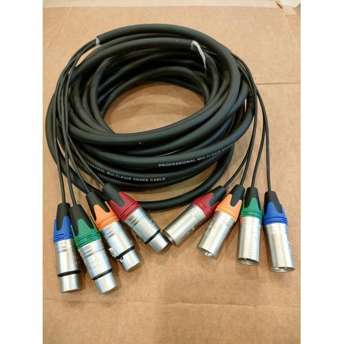 Jual 30 Meter Kabel snake isi 4 ch Lengkap+Konektor Male To Female ...