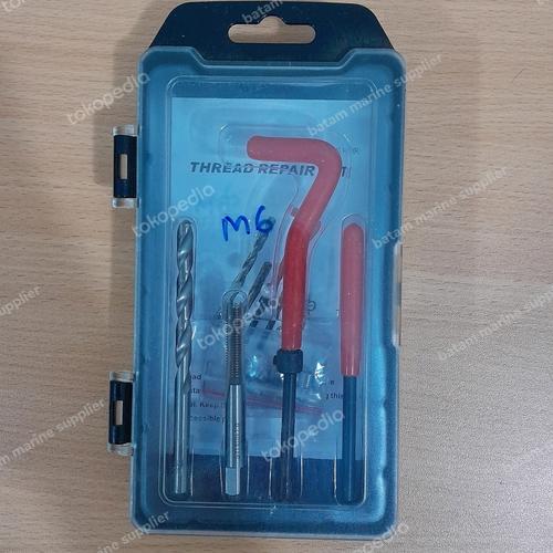 Jual Thread Repair Kit M6 / Recoil Insert Kit Set 6mm - Kota Batam ...