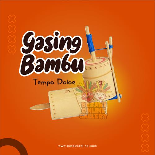 Promo Gasing / Gangsing / Pangggal Bambu Mainan Tradisional - Jakarta ...