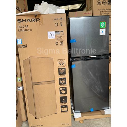 Jual Kulkas SHARP 2 pintu SJ-236 MNHS Lemari Es bebas bunga es - Kota ...