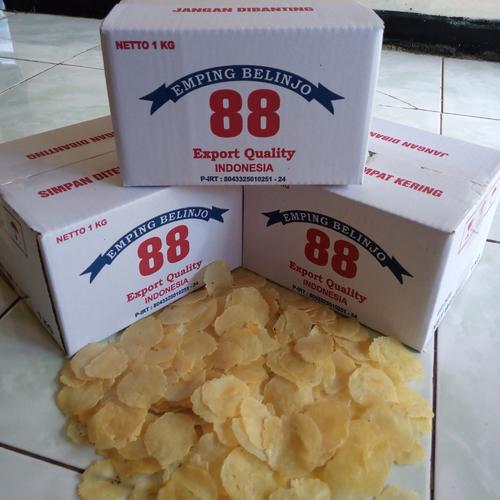 Jual Emping Melinjo Tipis Mentah 1kg - Kab. Batang - Toko 88 Limpung ...