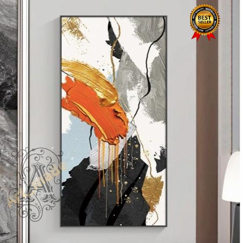 Jual lukisan abstrak modern minimalis collorfull#2 - Kab. Bandung - art ...