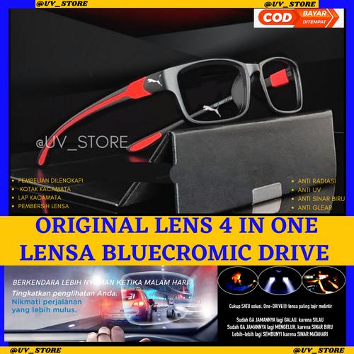 Promo KACAMATA PRIA SPORTY LENSA BLUECROMIC PHOTOCROMIC ANTI RADIASI ...