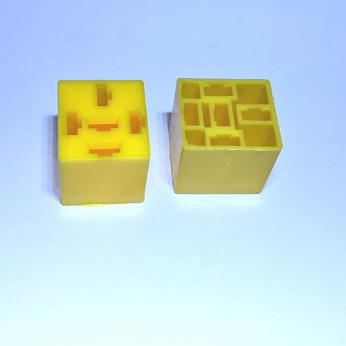 Jual soket relay mobil / standar tanpa kabel kosong rumah reli kuning ...