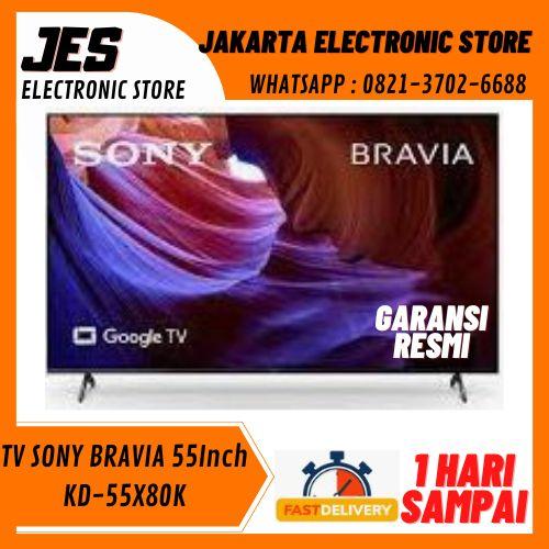 Promo TV SONY KD-55X80K BRAVIA GOOGLE TV SMART 55 INCH UHD 4K 55X80K ...