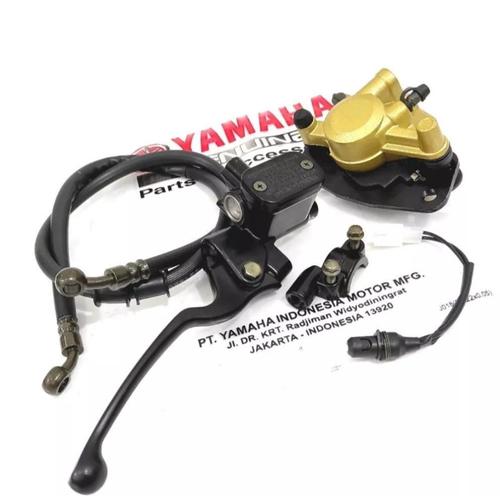 Jual selang rem+master rem set+kaliper depan Yamaha vega r new,Jupiter ...