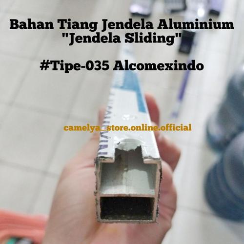 Jual Bahan Tiang Jendela Sliding Tipe 035 Alcomexindo-Aluminium ...