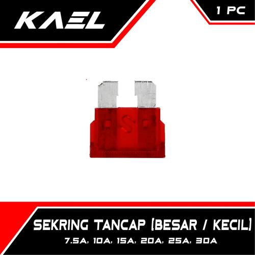 Jual Sekring Tancap Kecil-Besar 7.5-10-15-20-25-30 A Sikring-Fuse Blade ...