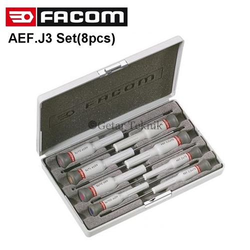 Jual Obeng Set 8pcs Facom AEF.J3 - MICROTECH SET - Kab. Bekasi - Getar ...