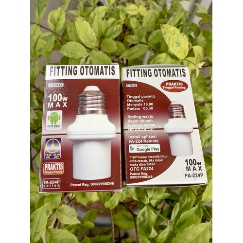 Jual Fiting Fitting Otomatis timer lampu led - Fitting 25 Watt - Kab ...