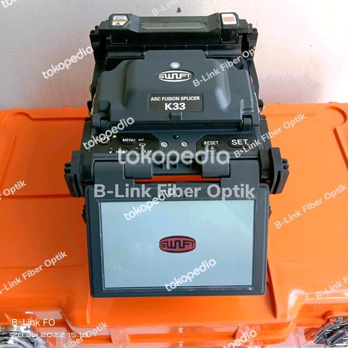 Jual splicer swift k33 core 6 motor/fusion splicer swift k33 6 motor ...