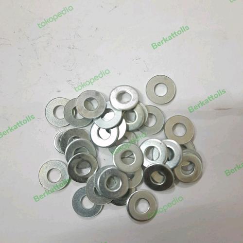 Jual Ring plat M6 putih / galvaniz ring baut M6 termurah isi 100 ...