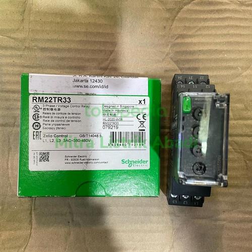 Jual RM22TR33 SCHNEIDER VOLTAGE CONTROL RELAY 3PHASE - Jakarta Pusat ...