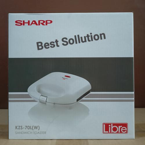 Jual SHARP Sandwich Toaster KZS-70L(W) Pemanggang Roti KZS-70L (W ...