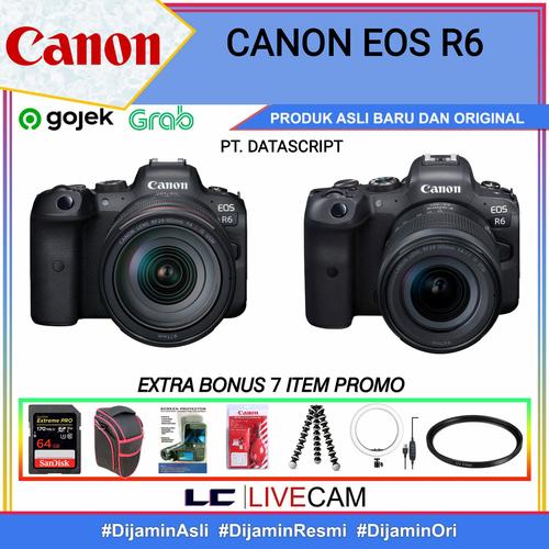 Jual CANON EOS R6 / CANON EOS R6 KIT 24-105MM STM / CANON R6 KIT 24-105 ...