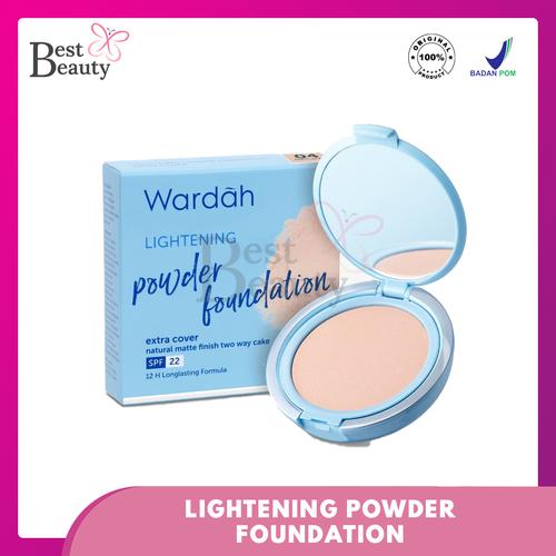 Jual Wardah Lightening Powder Foundation / TWC Light Feel 12gr - 03 ...
