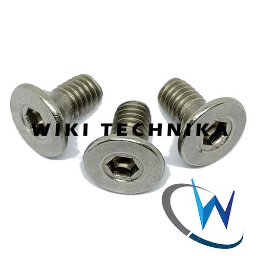 Jual BAUT L FLAT M4 DRAT 4MM PITCH 0.7 STAINLESS KUNCI L 2.5MM JFL-SS ...