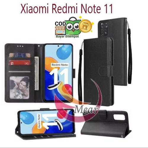 Jual SARUNG BUKU XIAOMI REDMI NOTE 11 CASE DOMPET KULIT SINTETIS -FLIP ...