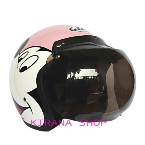 Jual Helm Bogo Dewasa | Helm Bogo Full Cat Gambar Mickey Mouse Star ...