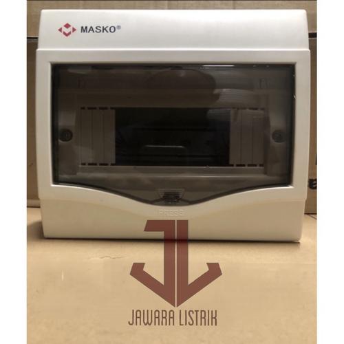 Jual BOX MCB 8 GRUB IB / OB MERK MASKO INBOW OUTBOW TERMINAL KUNINGAN ...
