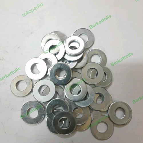 Jual Ring plat putih M8 ring baut ring baut kunci 12 isi 100 - Jakarta ...