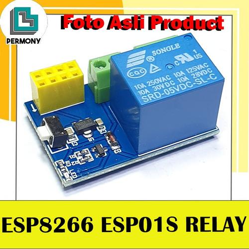Jual Relay Module for Smart Home Remote Control ESP8266 ESP-01 ...
