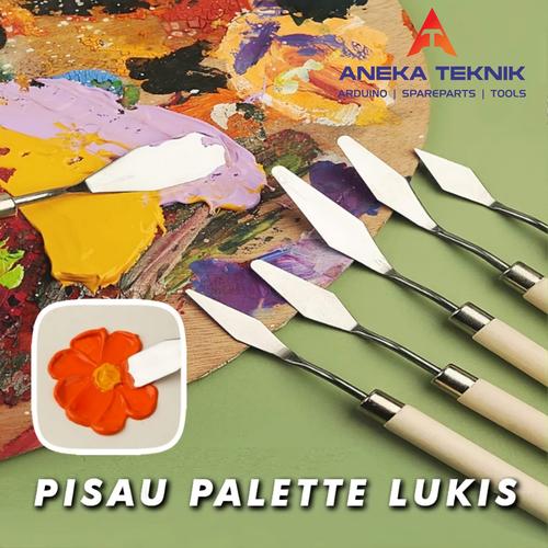 Jual Pisau Palet / Pallete Lukis - Scraper Spatula Dekorasi Kue - TIP 2 ...