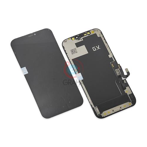 Jual LCD IPH 12 / 12 PRO OLED (GX) FULLSET TOUCHSCREEN - Hitam - Kota ...