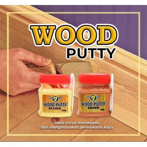 Jual Wood Putty Rj London Dempul Kayu Plamir 200gram Dempul Kayu ...