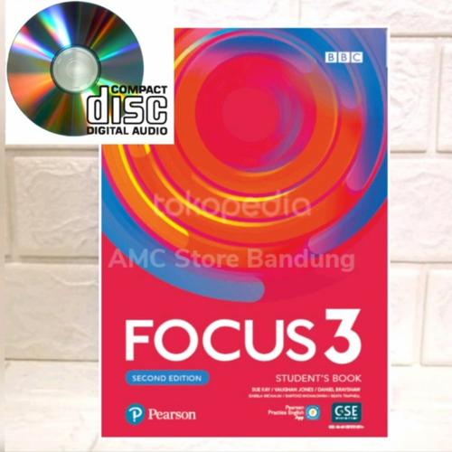 Jual Focus 3 2nd ed Student book & Workbook with Audio CD Penulis : Sue ...