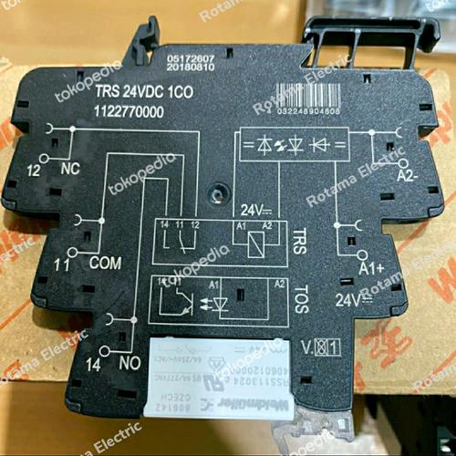 Jual RELAY SLIM WEIDMULLER TRS24VDC 1CO 24VDC EQUIV PHOENIX CONTACT ...